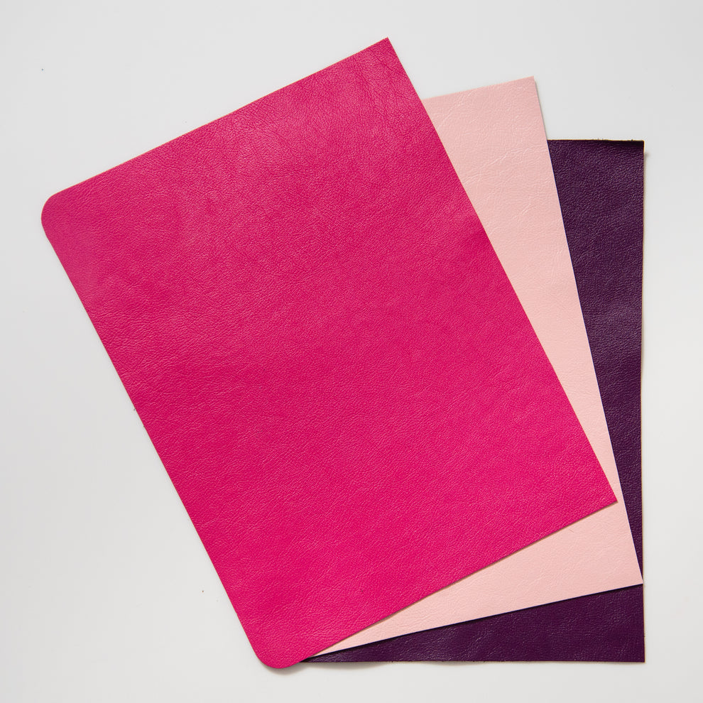 Leather Inspiration Pack - Mixed Berry – Karmine Leather & Leathercraft